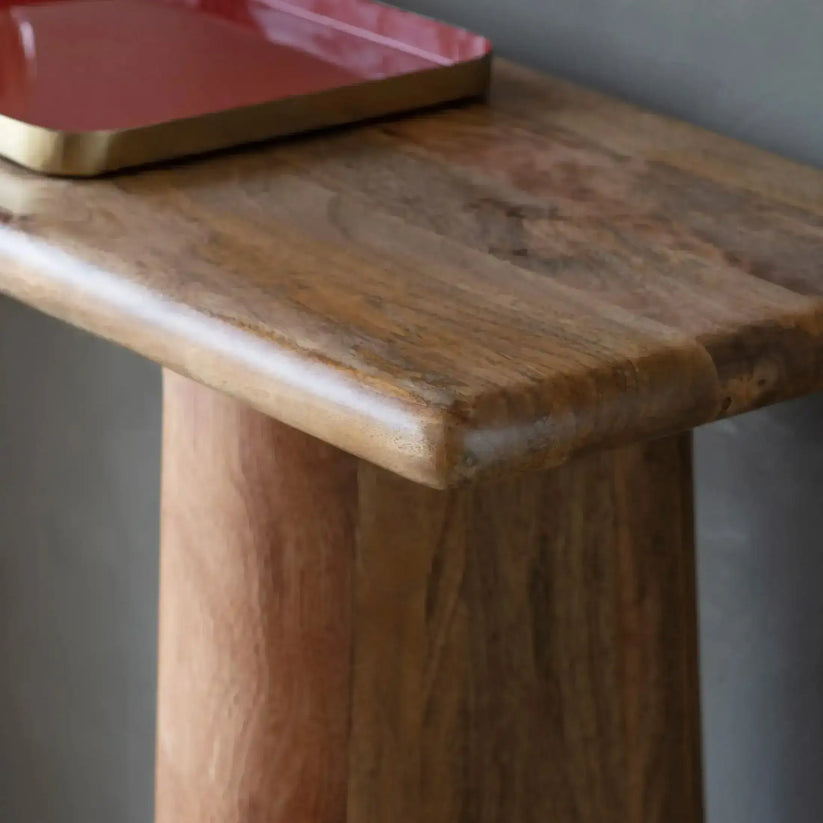 Chunky Mango Wood Console Table