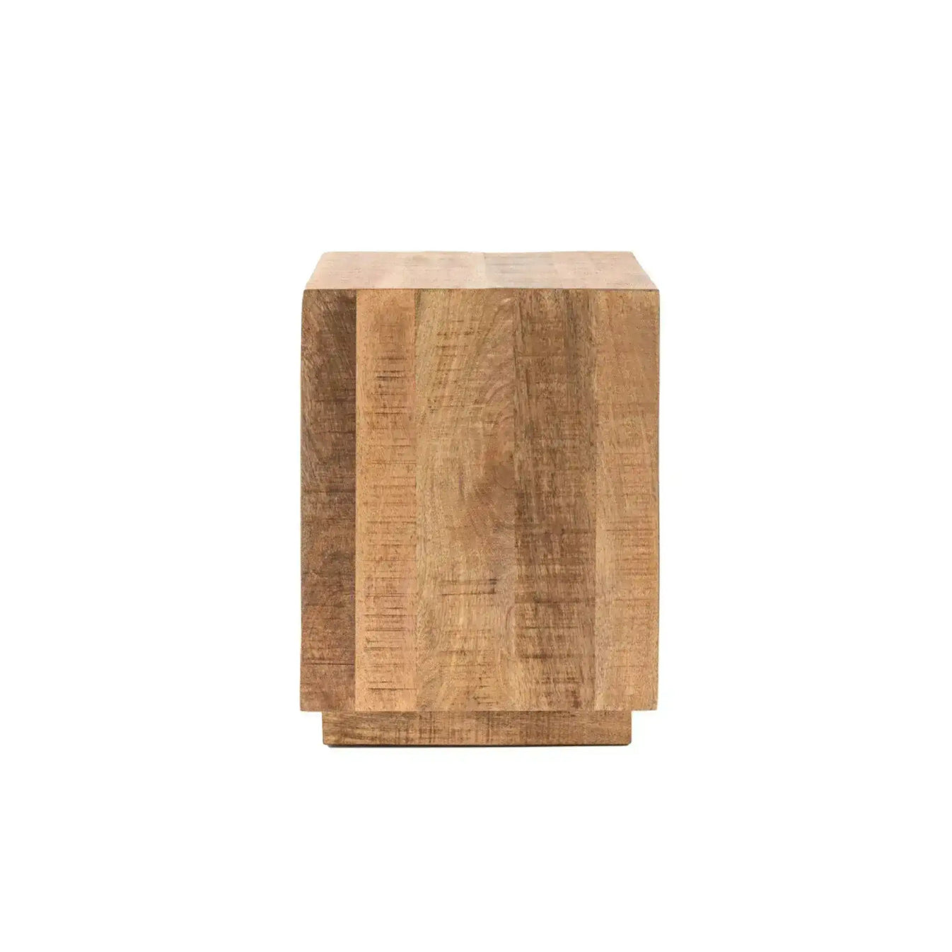 Rustic Chunky Mango Wood Side Table