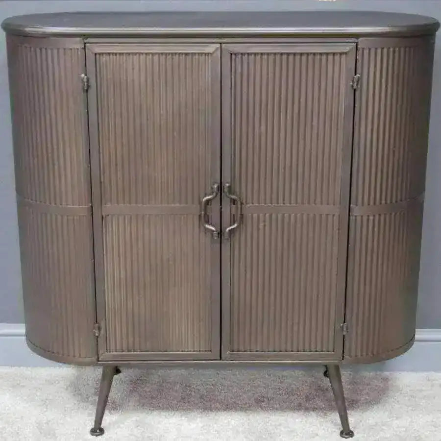 Rounded Edge Metal Storage Cabinet